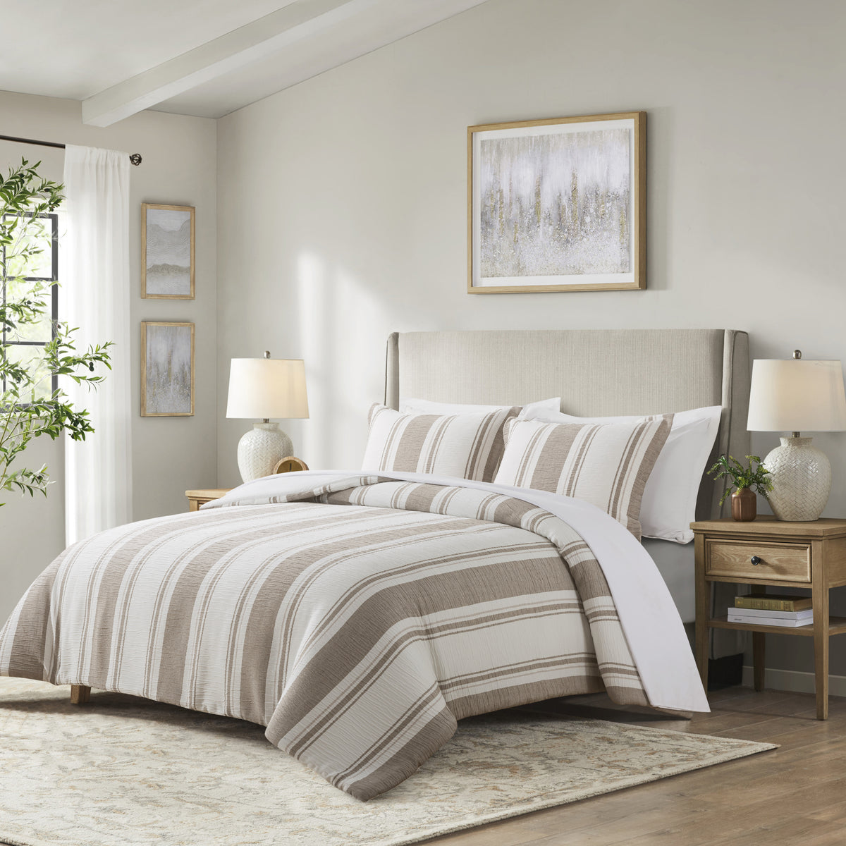 Vintage Mocha Duvet Cover Set | New Season Naturally Yours